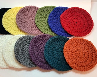 Scalloped Coaster Crochet Pattern - Instant Download for Easy 1-hour ...