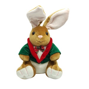 Vintage 90s the Velveteen Rabbits Plush Stuffed Bunny Easter Gift ...