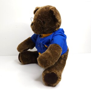 Basic Brown Bear Company Plush Hand Made Teddy Bear Stuffed Animal 14 ...