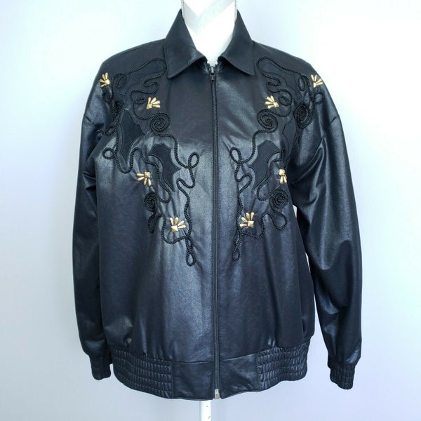 80s Glam Rock Jacket - Etsy