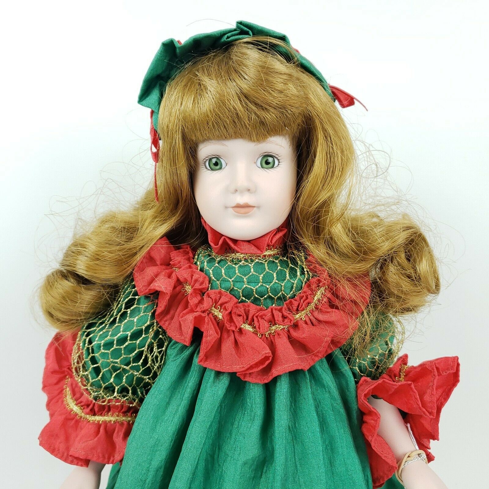 Handcrafted Camelot Porcelain Carole Doll 16 Inch Tall Holding A ...