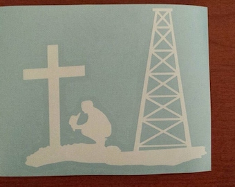 Oilfield decal | Etsy
