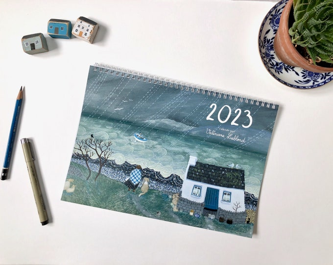 Welsh Calendar 2023 - Illustrated by Valériane Leblond - Etsy