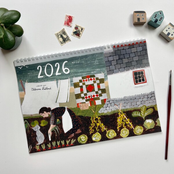 2026 Calendar Wales - Etsy