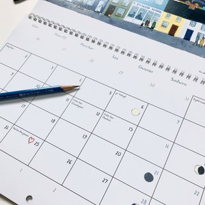 Welsh Calendar 2023 Illustrated by Valériane Leblond - Etsy