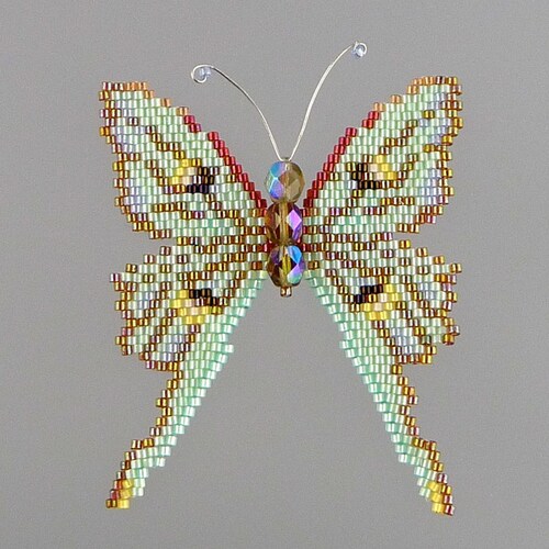 Bead Kit for Luna Moth Includes Pattern/tutorial - Etsy