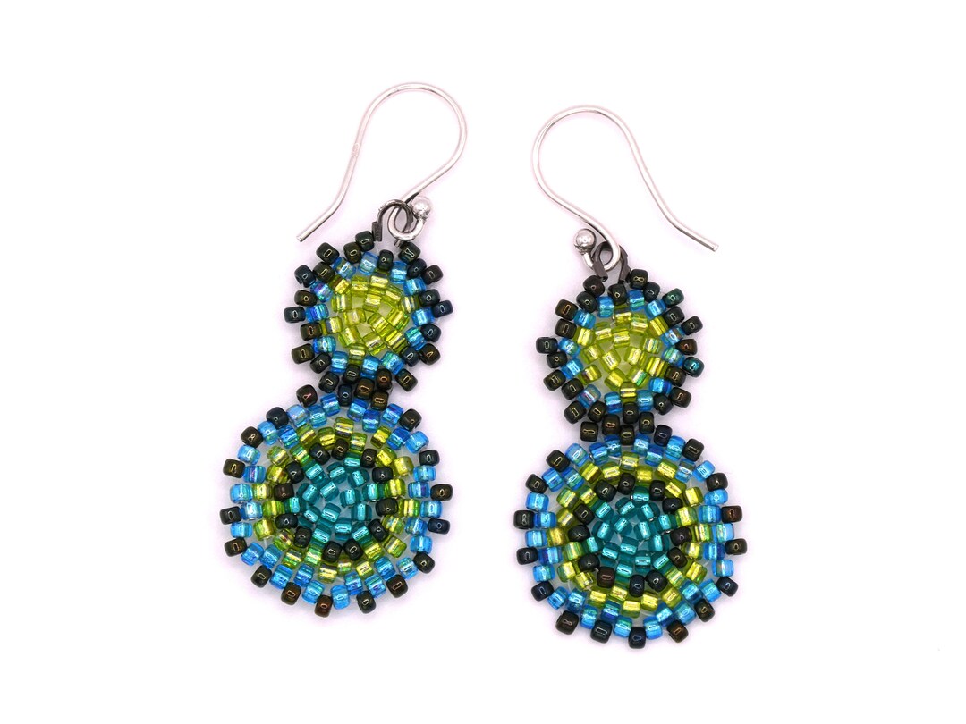 Mandala Earrings Pattern and Tutorial - Etsy
