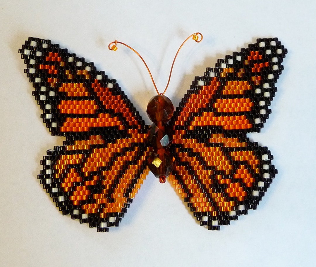 Monarch Butterfly PDF Pattern and Tutorial - Etsy