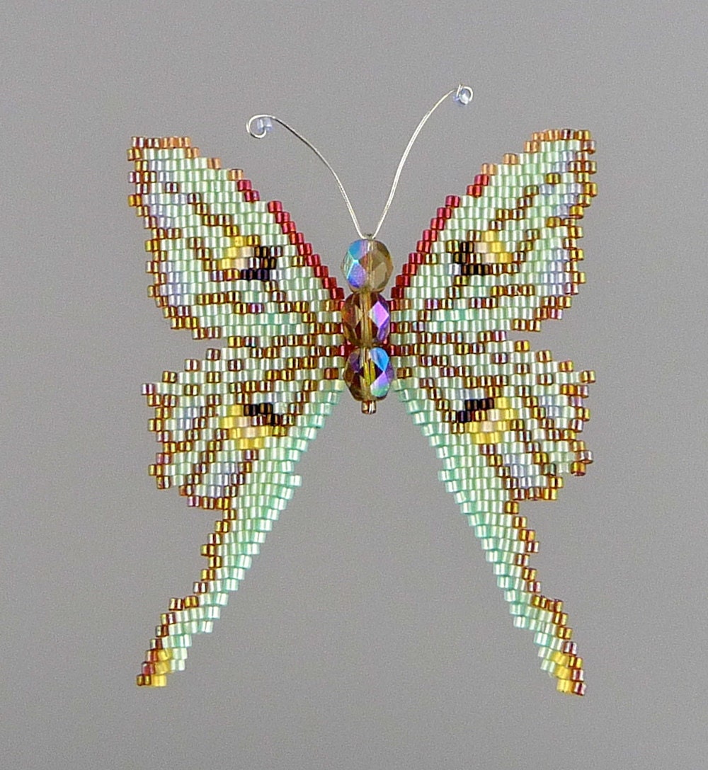 Small Luna Moth PDF Pattern and Tutorial - Etsy