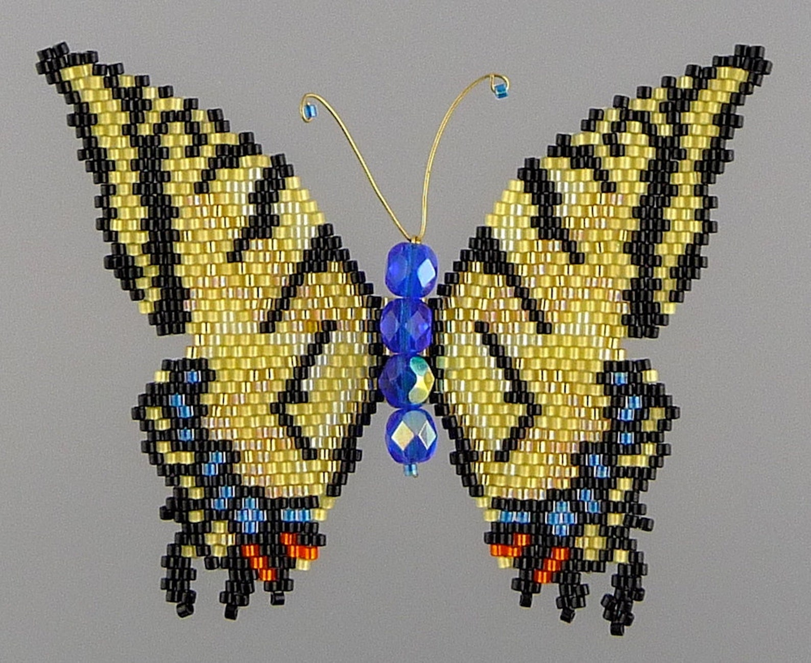 Tiger Swallowtail Butterfly Pattern and Tutorial - Etsy