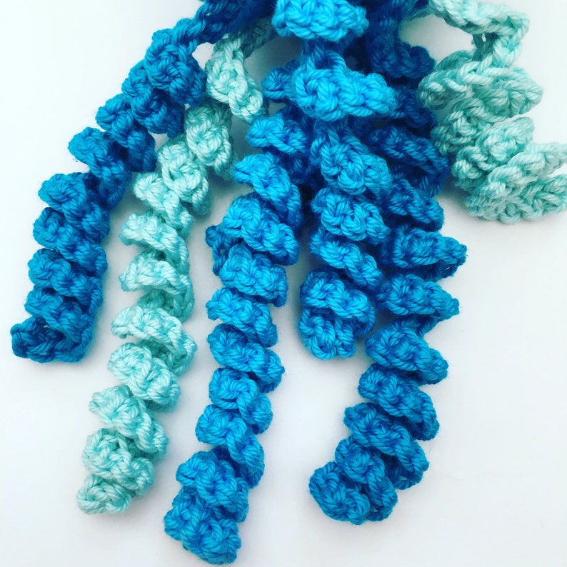 PDF PATTERN ONLY Cute Teddy Jenny Jellyfish Octopus Crochet Comfort ...