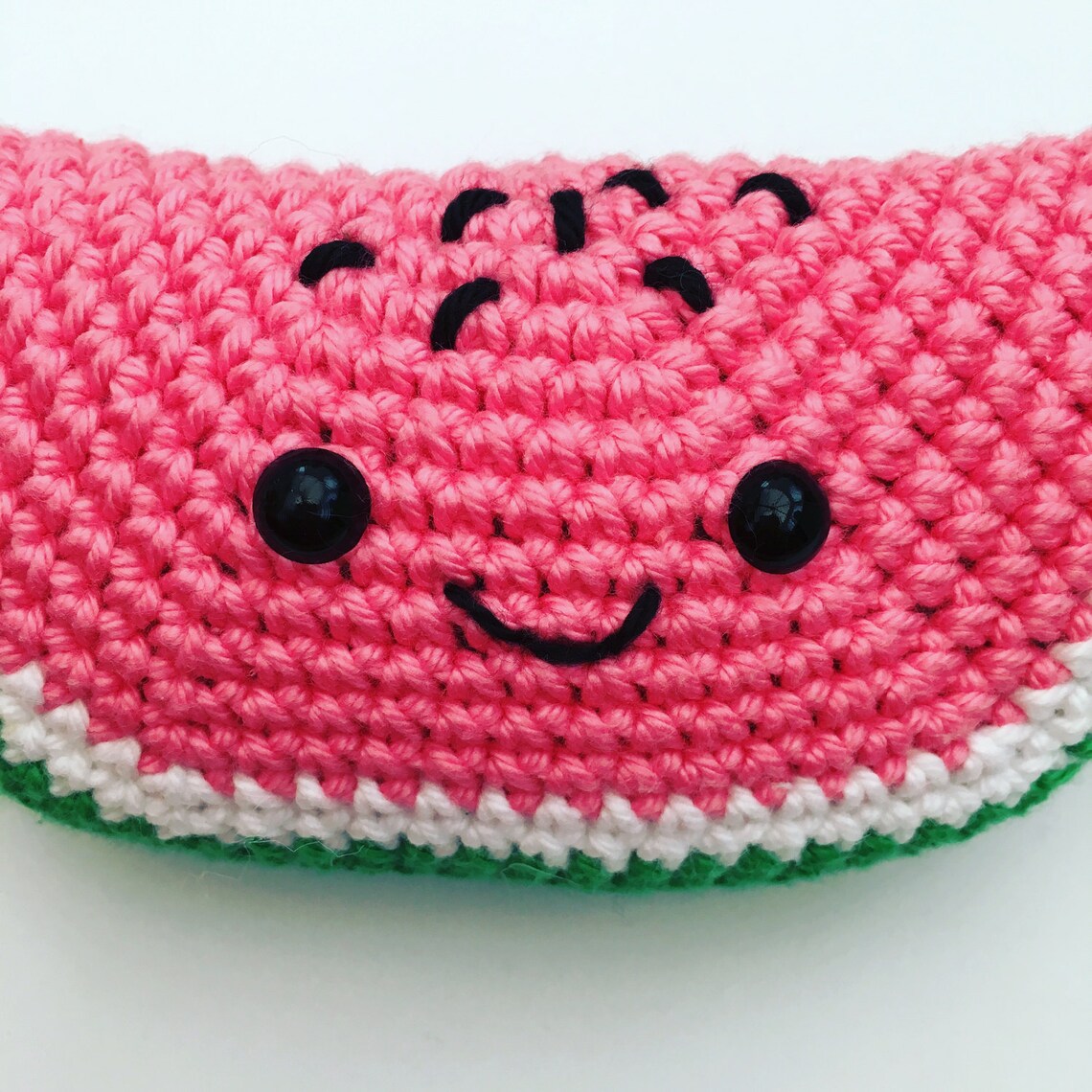 PDF PATTERN ONLY Cute Teddy Wilma Watermelon Crochet Comfort Baby Child ...