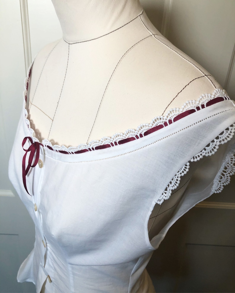 1870s Christine Corset Cover – PDF PATTERN – Victorian Undergarment ...