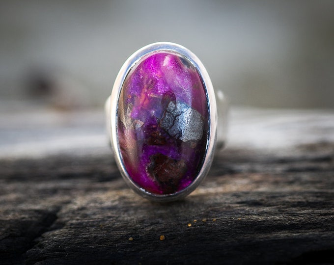 Sugilite Ring Sugilite Unisex Ring Suglite Jewelry - Etsy