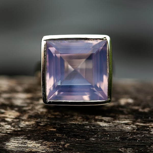Purple Quartz Ring - Etsy
