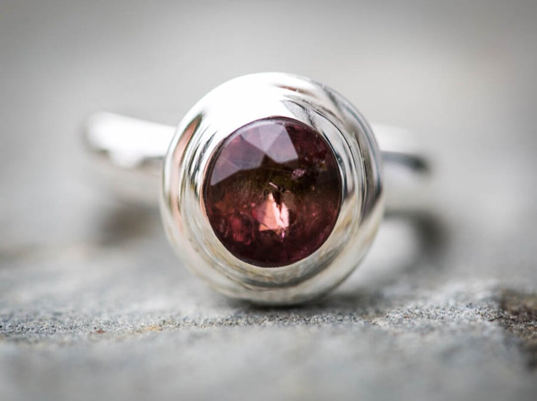 Roter Turmalin Ring 6 Rosé Roter Turmalin Turmalin Ring Größe 6 Rosé ...