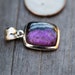 Sugilite Pendant Stunning Sugilite and Sterling Silver - Etsy