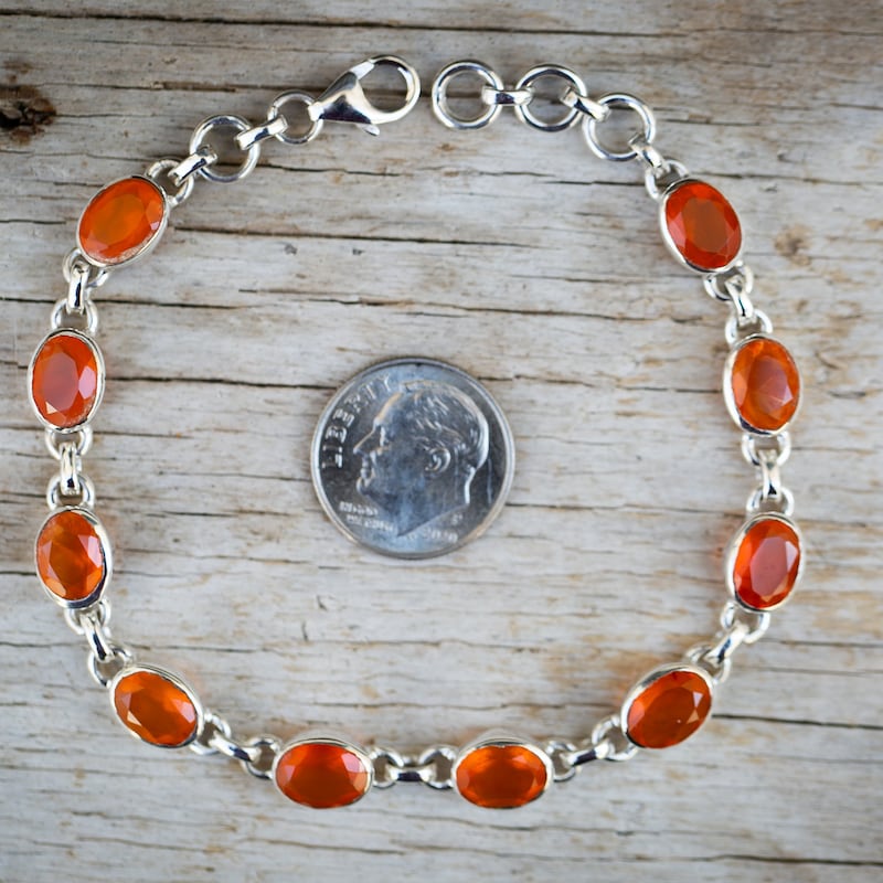 Carnelian Bracelet - Etsy