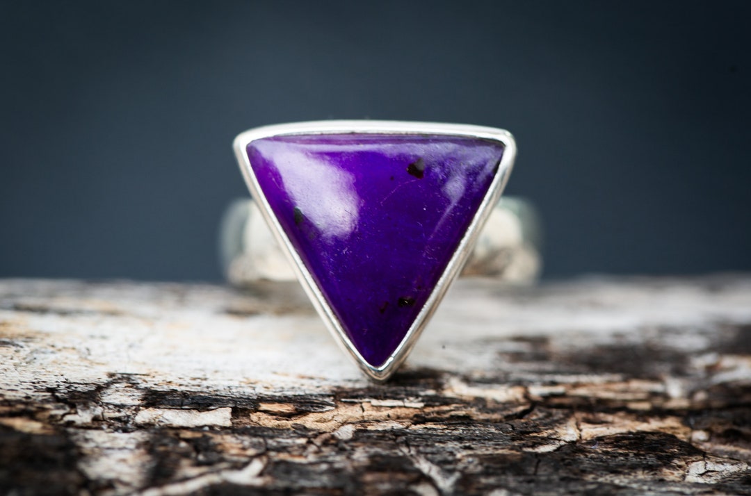 Sugilite Ring 9.75 Sugilite Sterling Silver Ring Sugilite Ring Sugilite ...