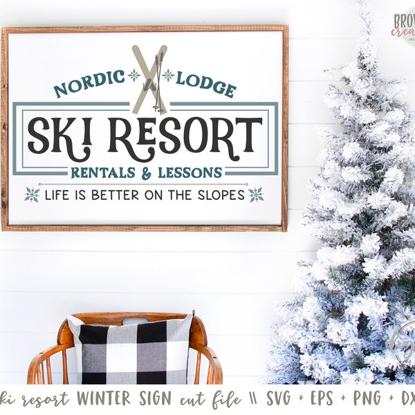 Ski Sign - Etsy