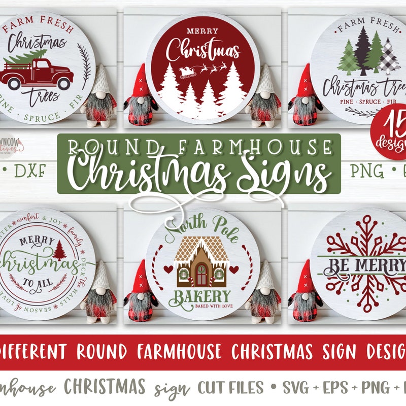 Farmhouse Christmas Sign - Etsy