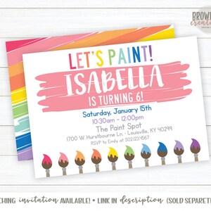 PRINTABLE Art Painting Birthday Milestone Poster, Pink Confetti ...