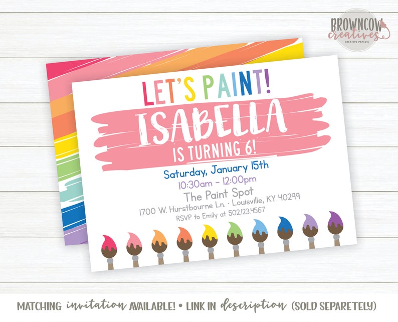 PRINTABLE Art Painting Birthday Milestone Poster Pink - Etsy