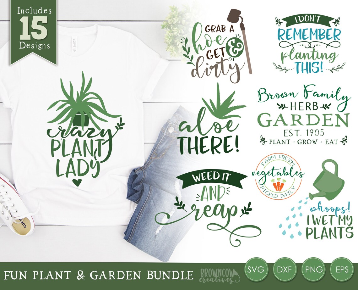 Garden Sign Cut Files Bundle Garden SVG Bundle Garden Svgs - Etsy