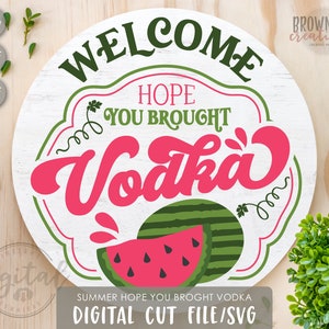 Summer Drink SVG Bundle, Summer SVG Bundle, Summer Alcohol Round Sign ...