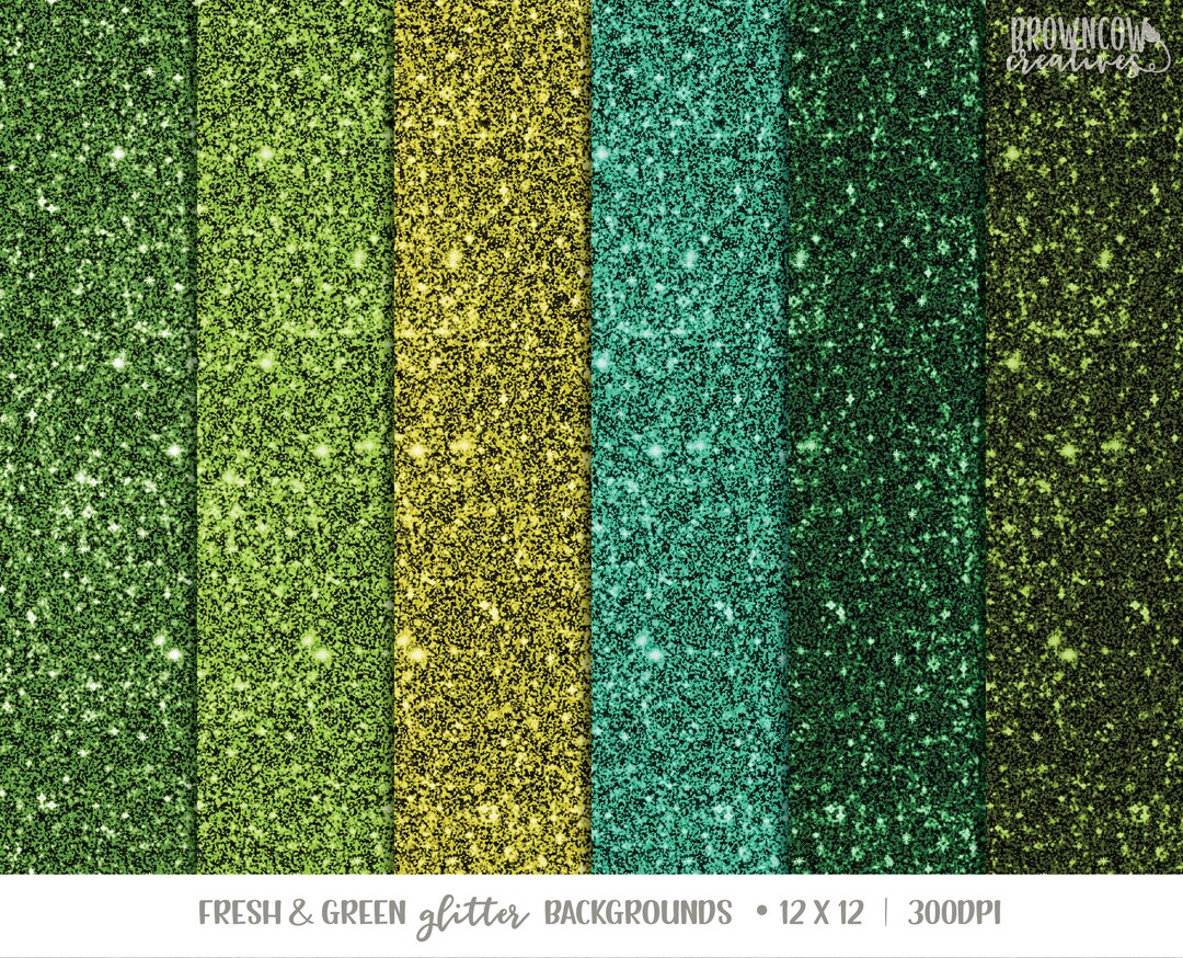 Green Glitter Backgrounds, Glitter Digital Paper, Glitter Backgrounds ...