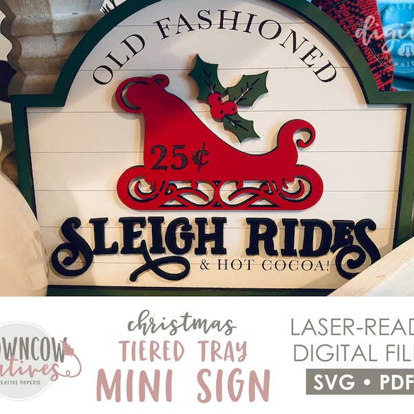 Sleigh Ride Sign - Etsy