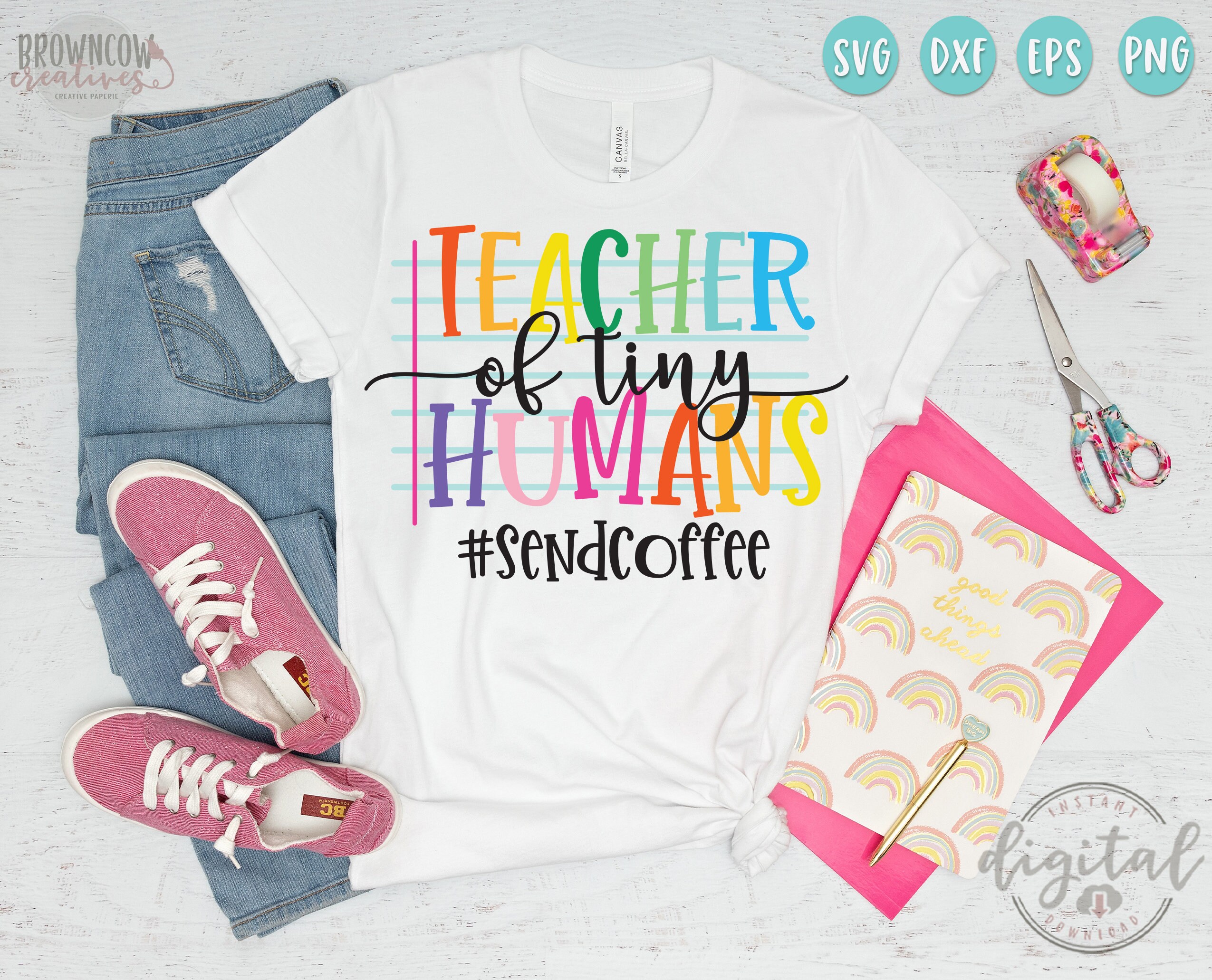 Teacher of Tiny Humans Teacher/back to School Svg/cut File - Etsy