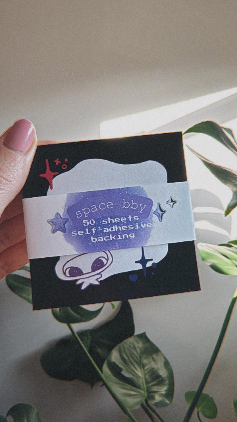 Cute Space Alien Post It Sticky Notes - Etsy