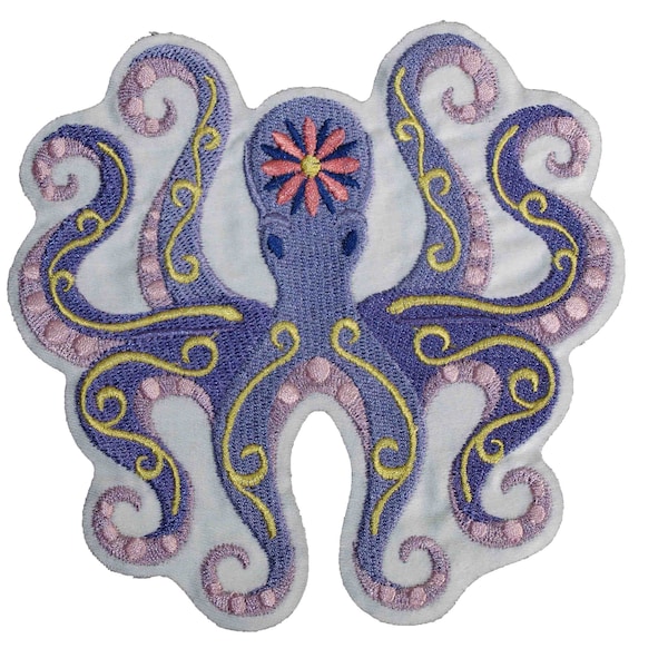 Octopus Applique - Etsy