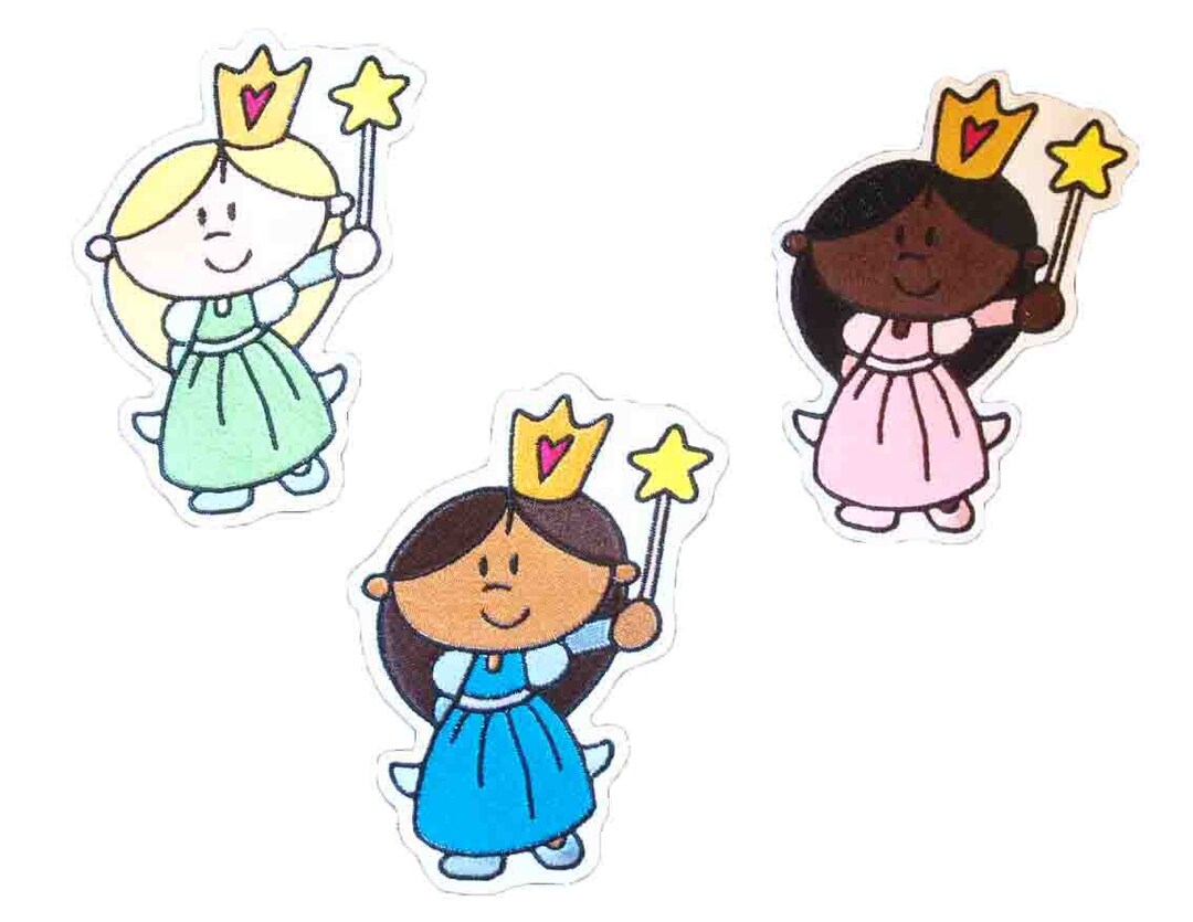 Princess Sew on Patch, Princess Iron on Patch, Fairy Patch, Iron on ...