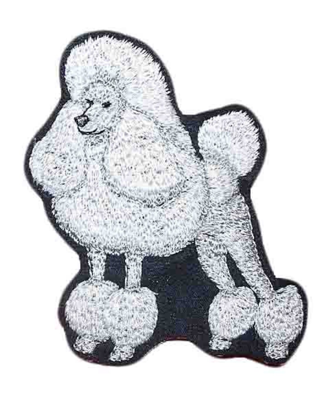 Poodle Patch Poodle Sewing Embellishment Poodle Applique | Etsy