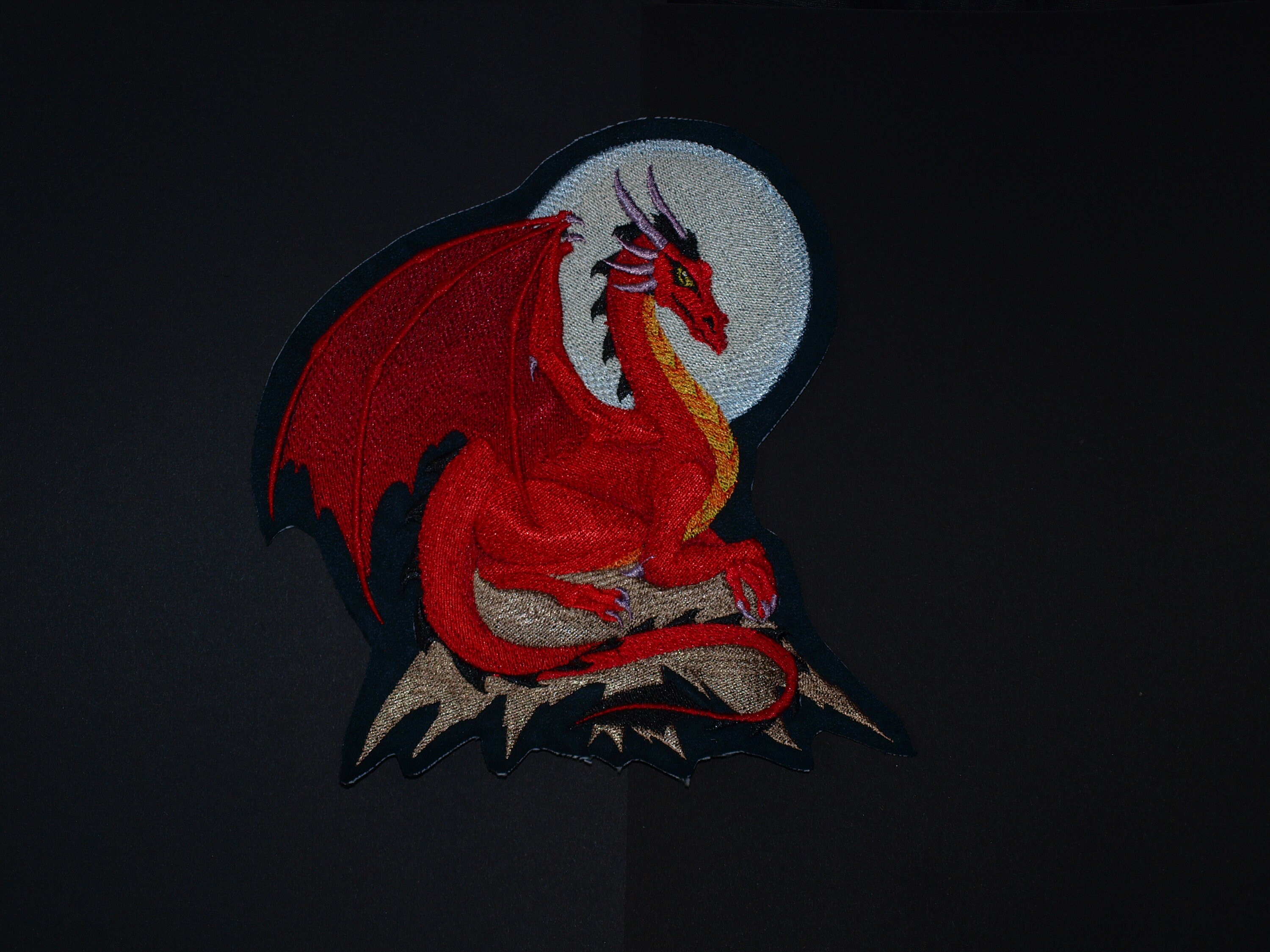 Dragon Patch Large Iron on Patch Large Dragon Patch Dragon | Etsy