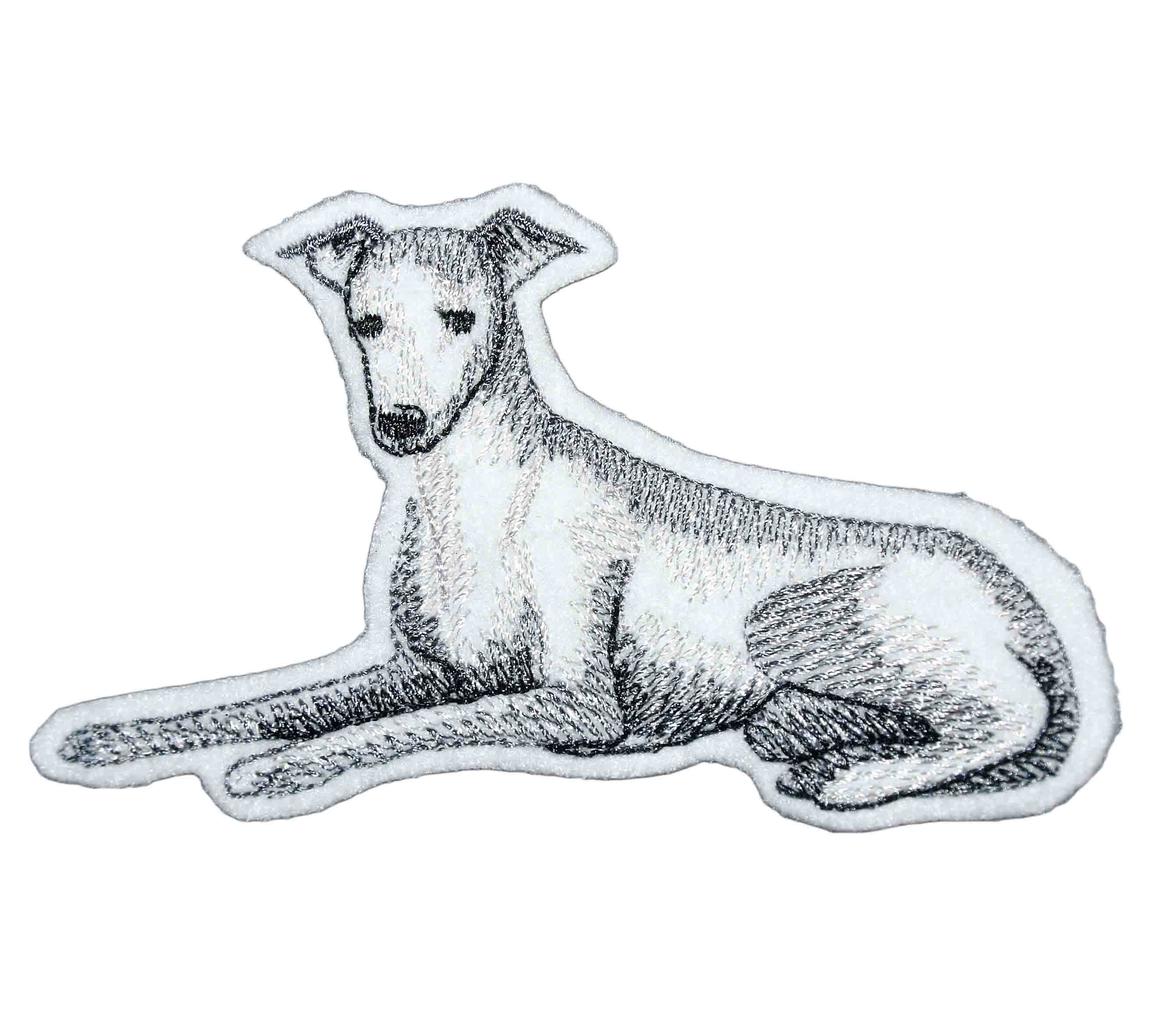 Greyhound Patch Dog Patches Embroidered Patches Greyhound - Etsy UK