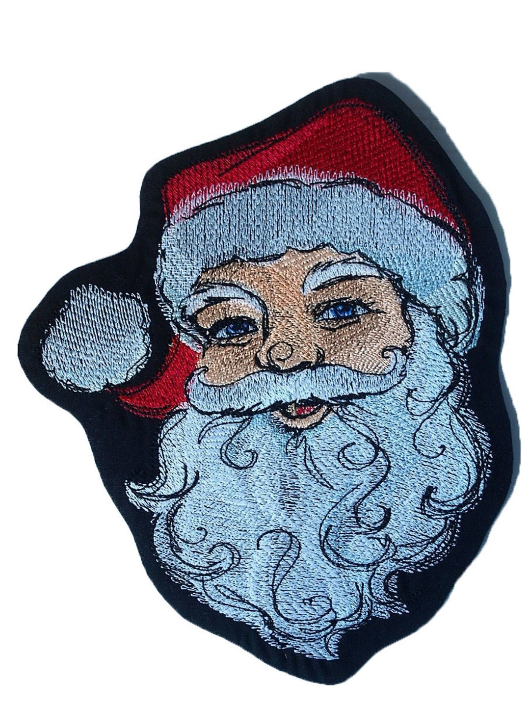 Santa Patch, Father Christmas Patch, Large Christmas Patch, Christmas ...