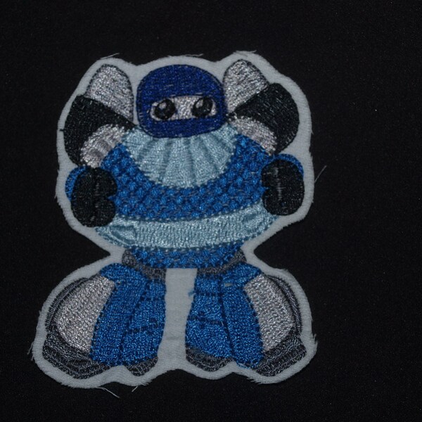 Robot Applique - Etsy