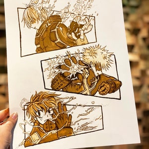 My Hero Academia Henna Painting - Etsy