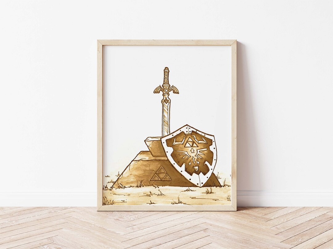 Master Sword Henna Painting - Etsy