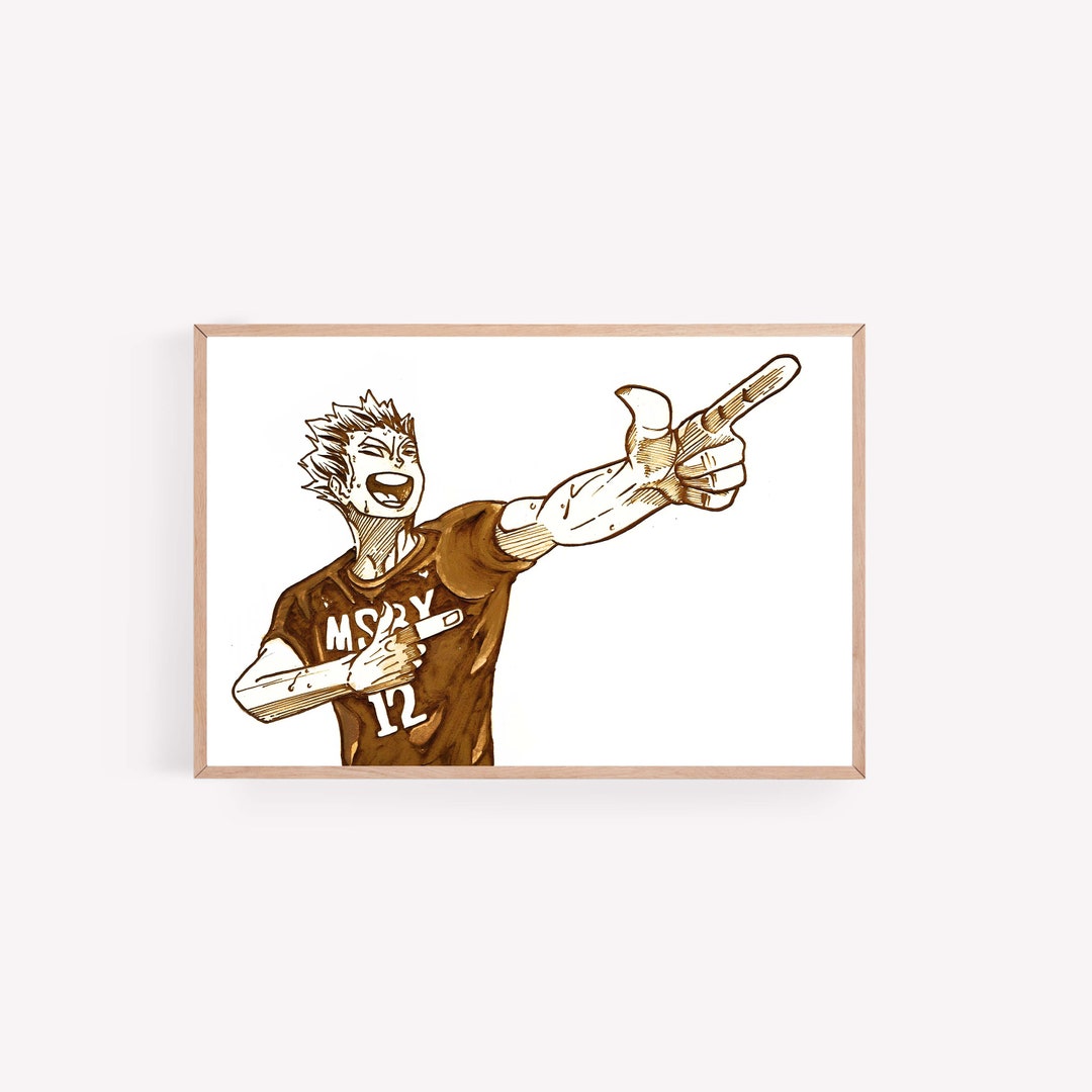 Bokuto Msby Black Jackals Henna Painting - Etsy