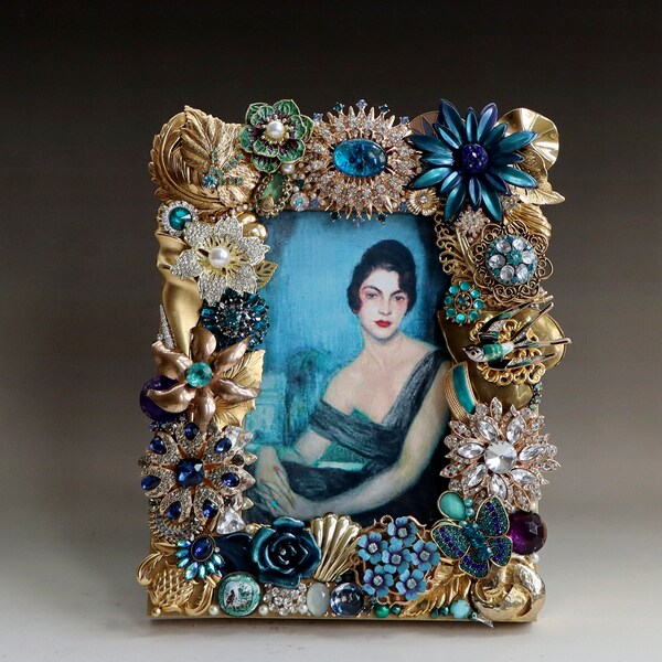 Jeweled Frame - Etsy