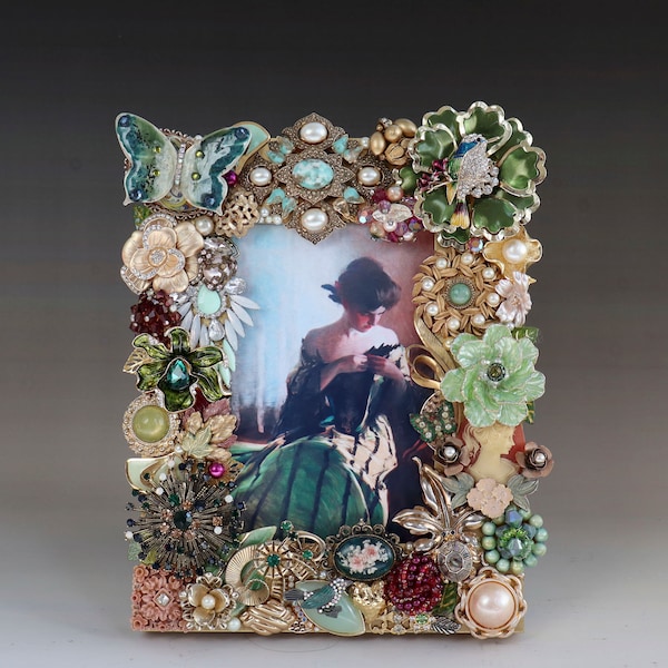 Jeweled Frame - Etsy