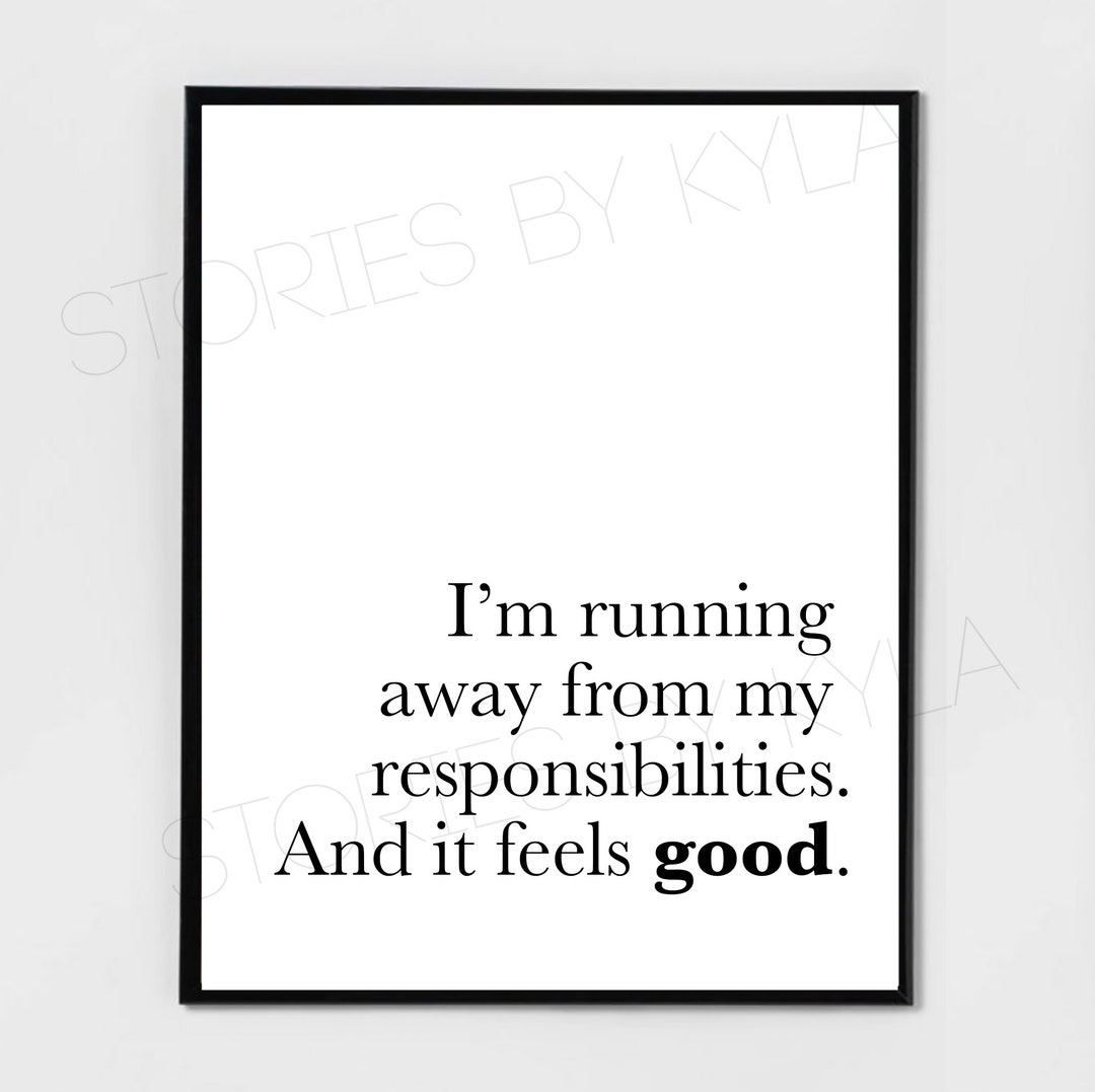 The Office Michael Scott Running Away From Responsibilities Quote ...