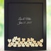 Guest Book Drop Box Frame, Wedding Guest Book Alternative, Custom Guest ...