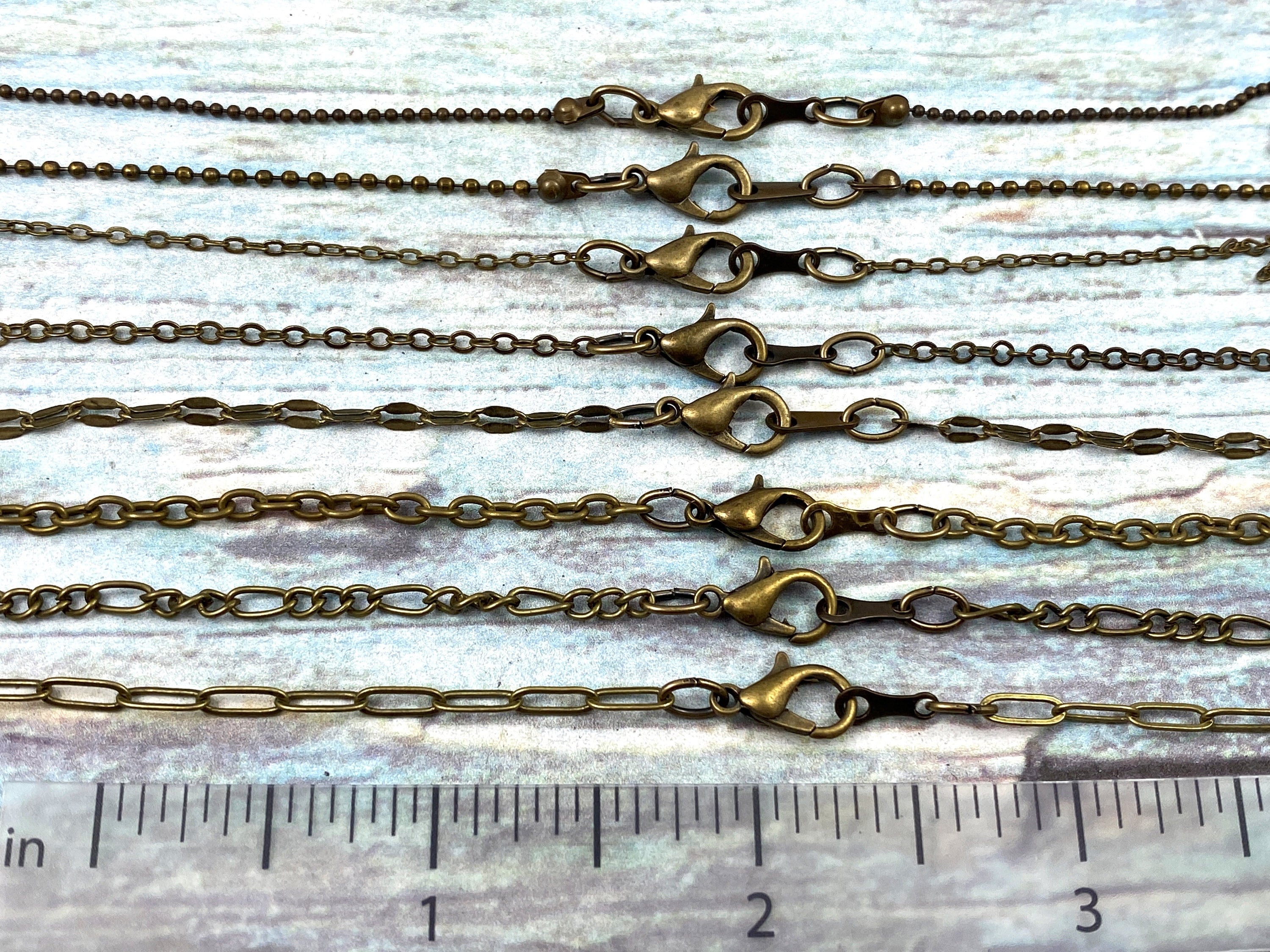 Bronze Delicate Chain - Etsy