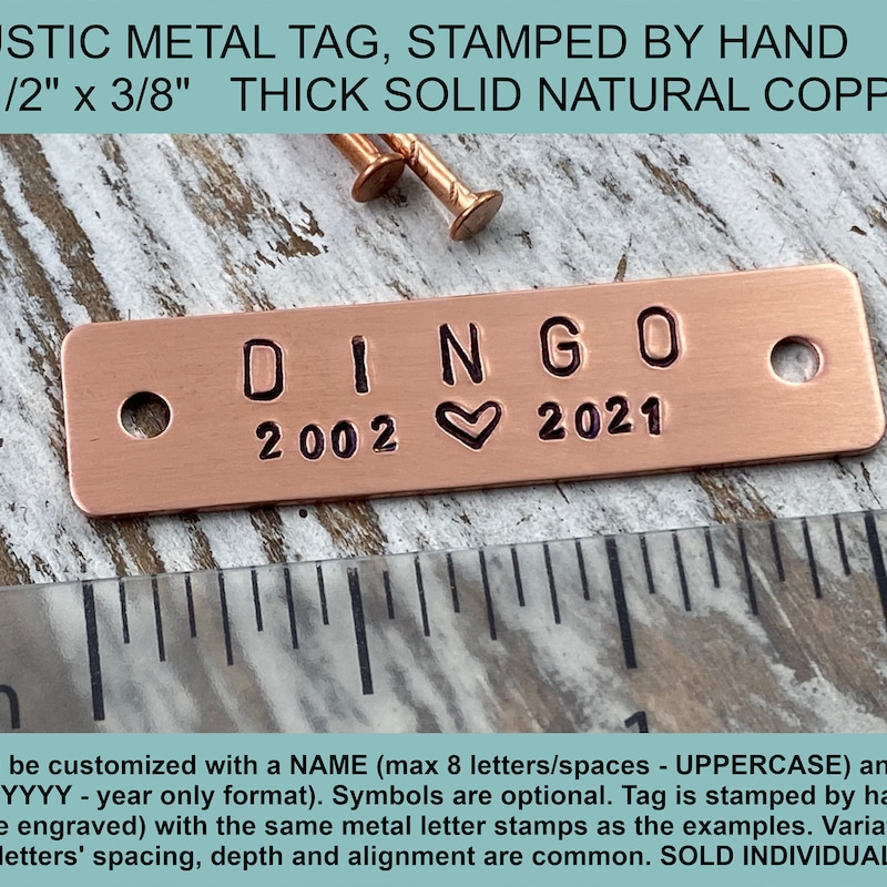 Memorial Tree Tags - Etsy