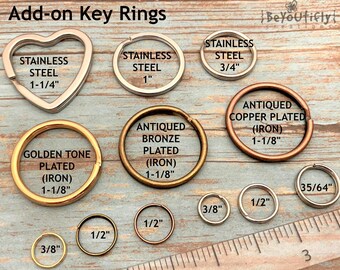 Brass Split Ring | Etsy